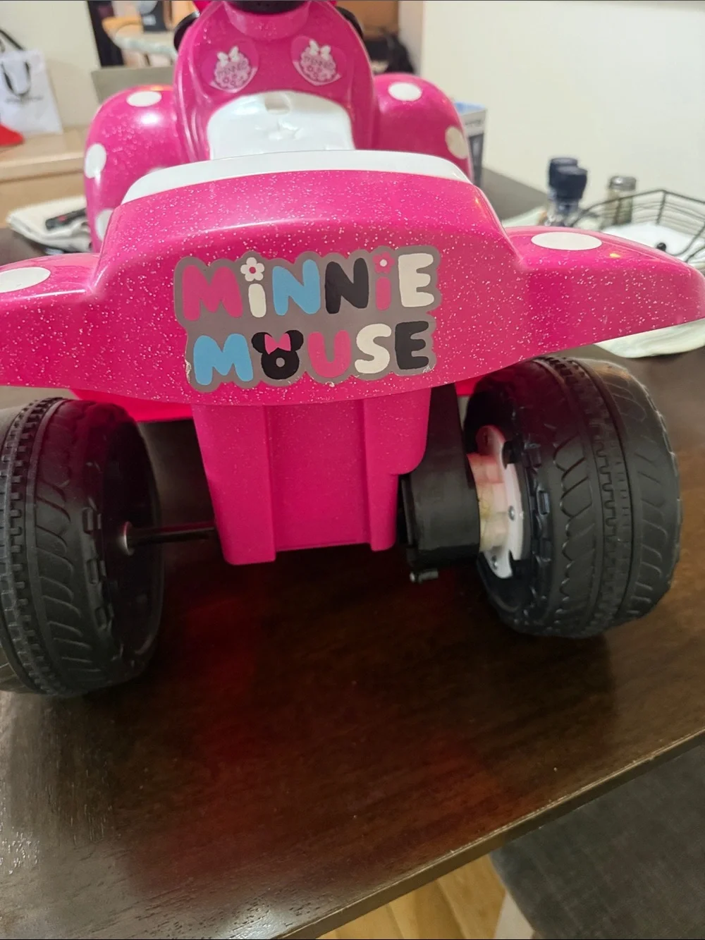 Disney | Toys | Disney Minnie Mouse Quad 6v Ride On Battery Powered ...